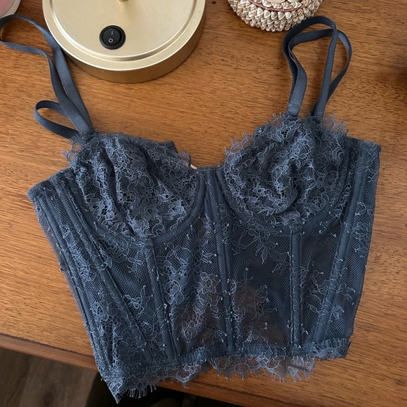 Victoria's Secret | Tops | Victorias Secret Lace Corset Top | Poshmark